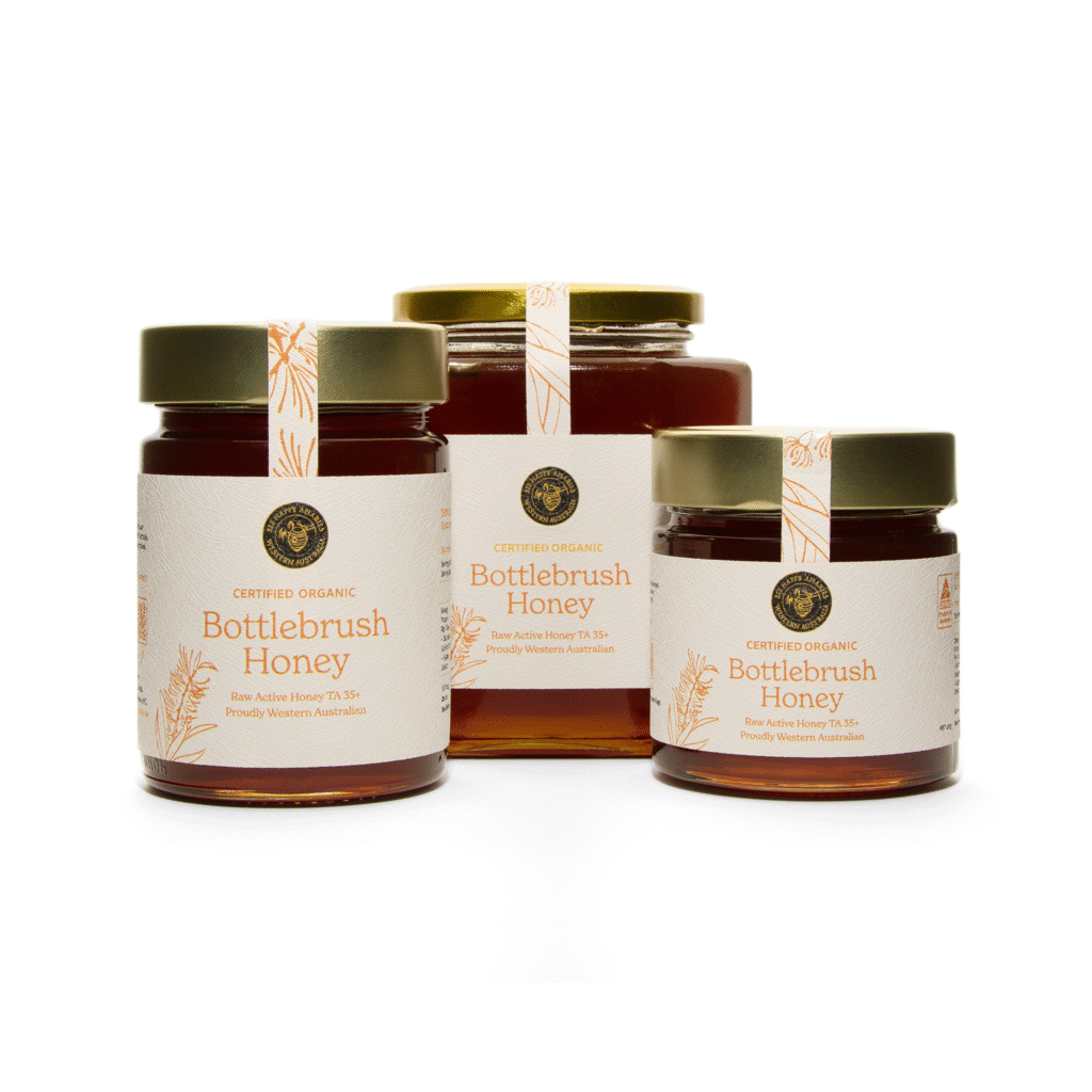 Certified Organic Honey - Bee Happy ® Organic