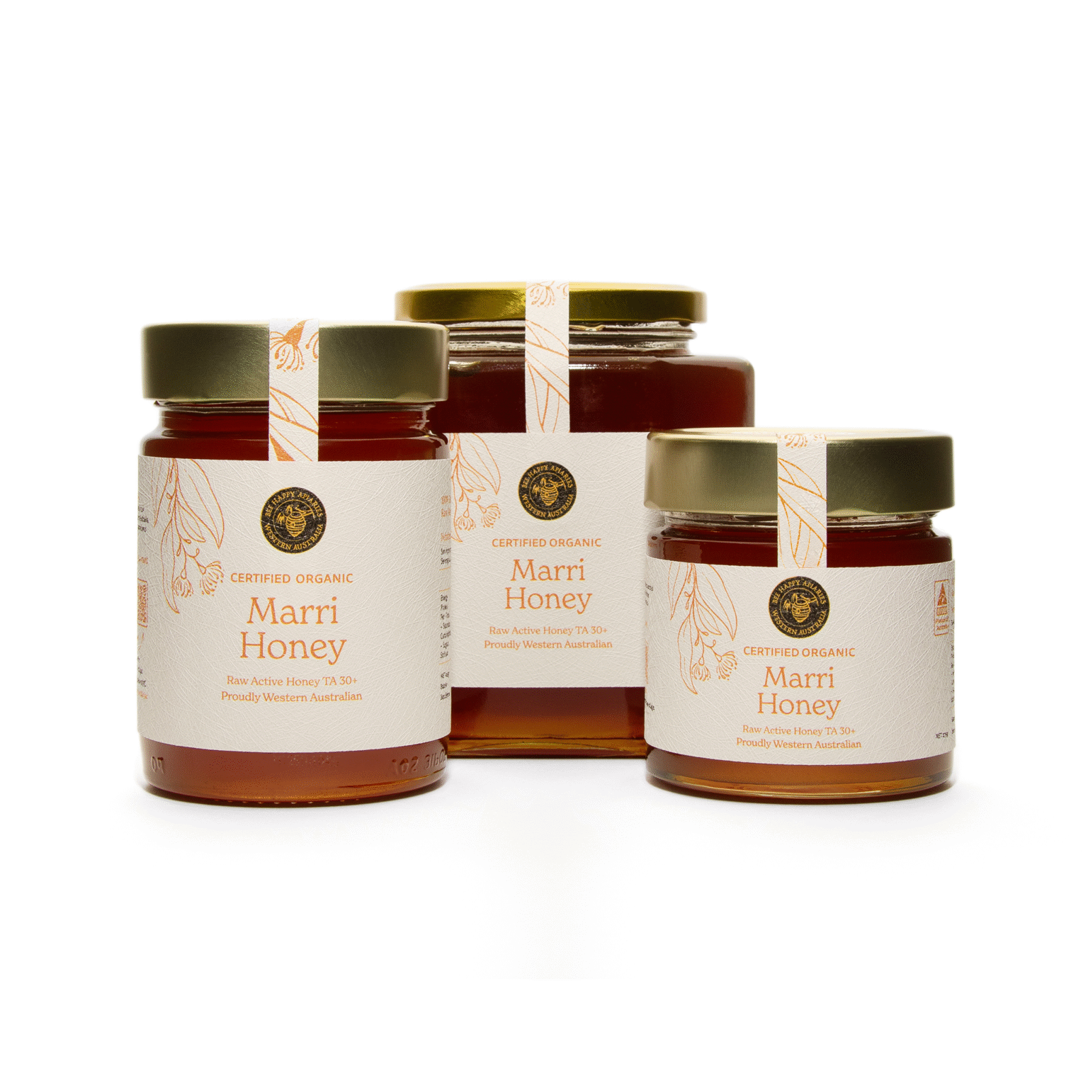 Pure Certified Organic Marri Honey | Natural 30+ TA Strength